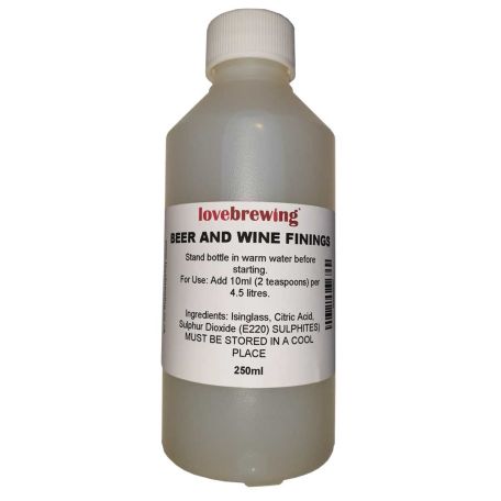 Lovebrewing Beer and Wine Finings 250ml - Love Brewing