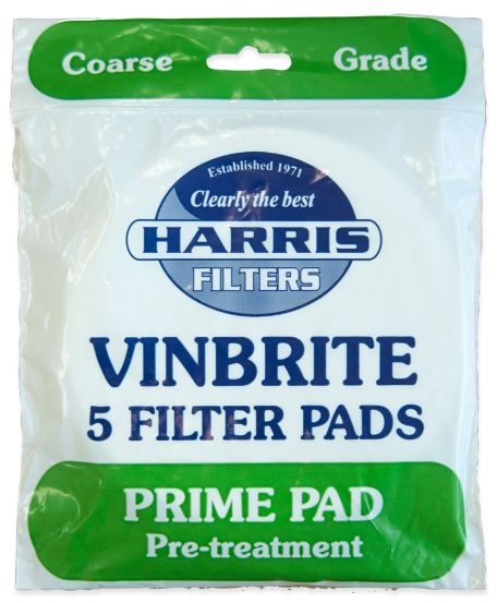 Vinbrite Filter Prime Pads (Pack of 5) (For Vinbrite Filter) - Love Brewing