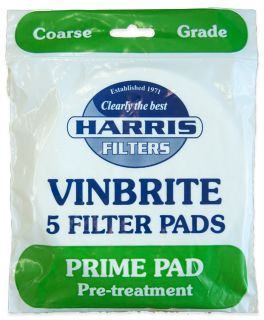 Vinbrite Filtabrite Pads Fine (Pack of 5) (For Vinbrite Filter) - Love ...