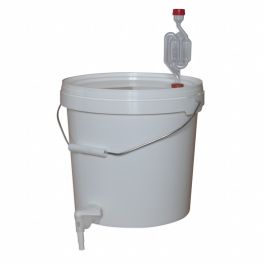 Bucket with Lid & Tap (10 Litre) - Love Brewing