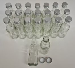Sample Bottle -Pack of 23 Screw Top 50ml, Clear - Love Brewing